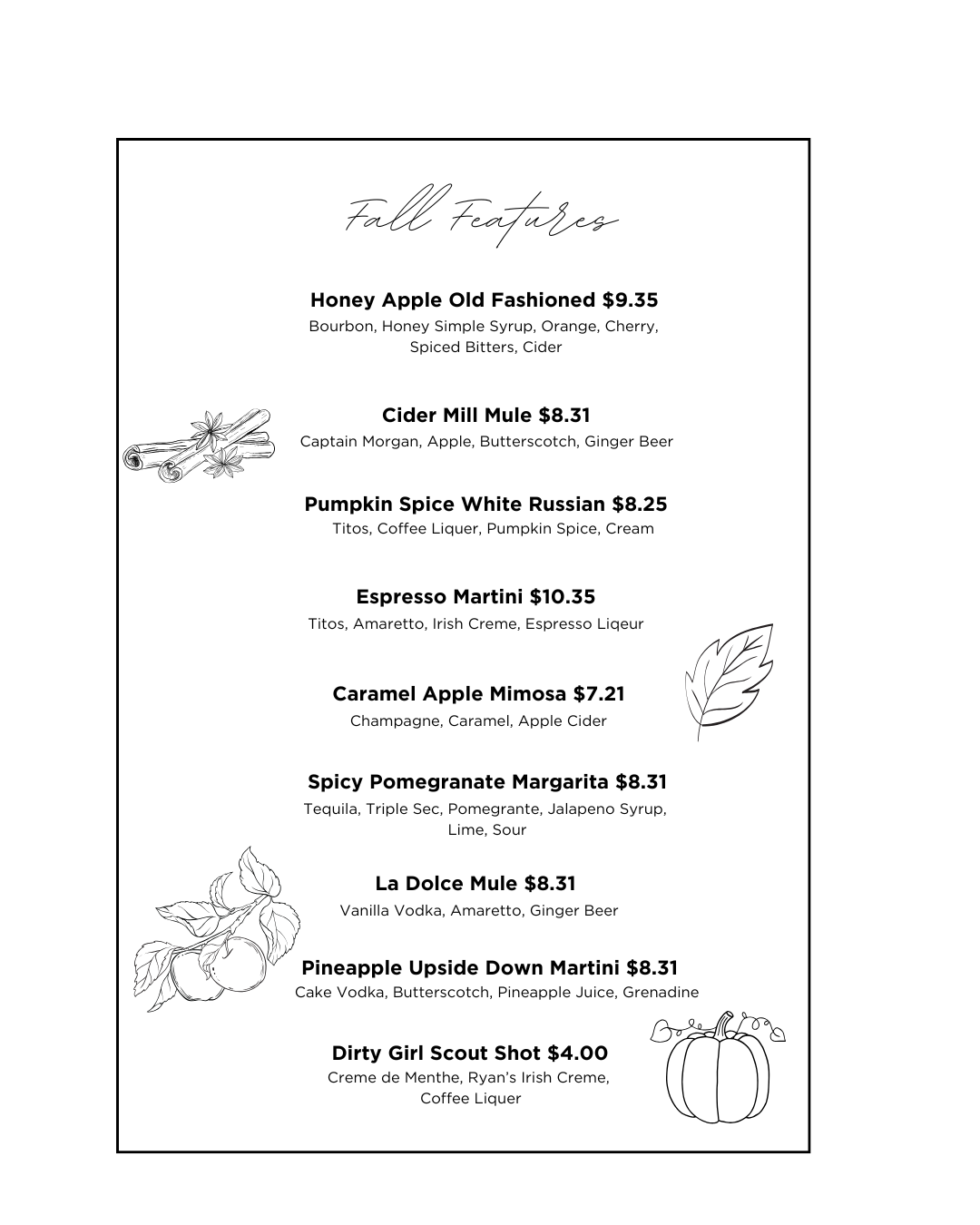 Specials — The 906 Sports Bar and Grill
