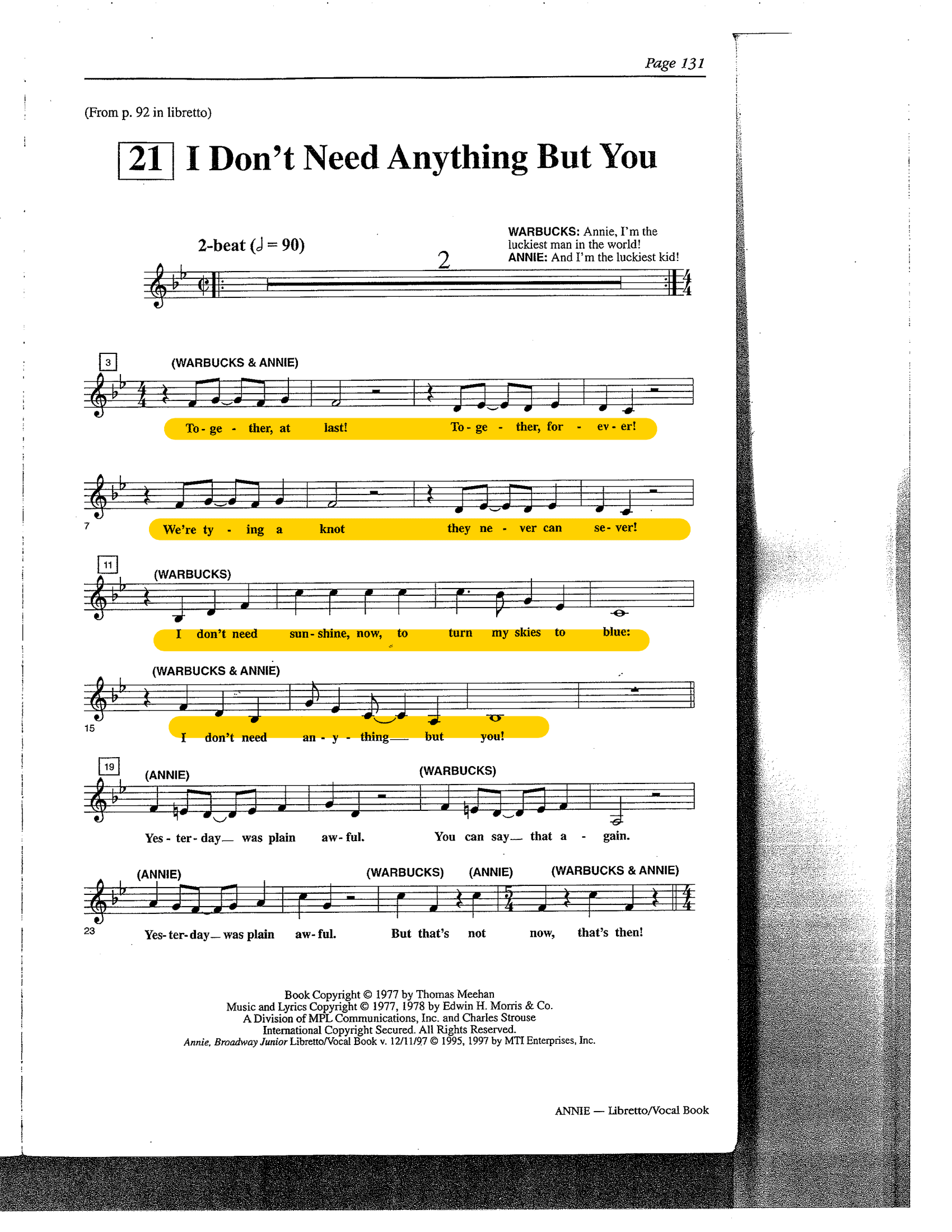 Bert healy annie jr script - polapix