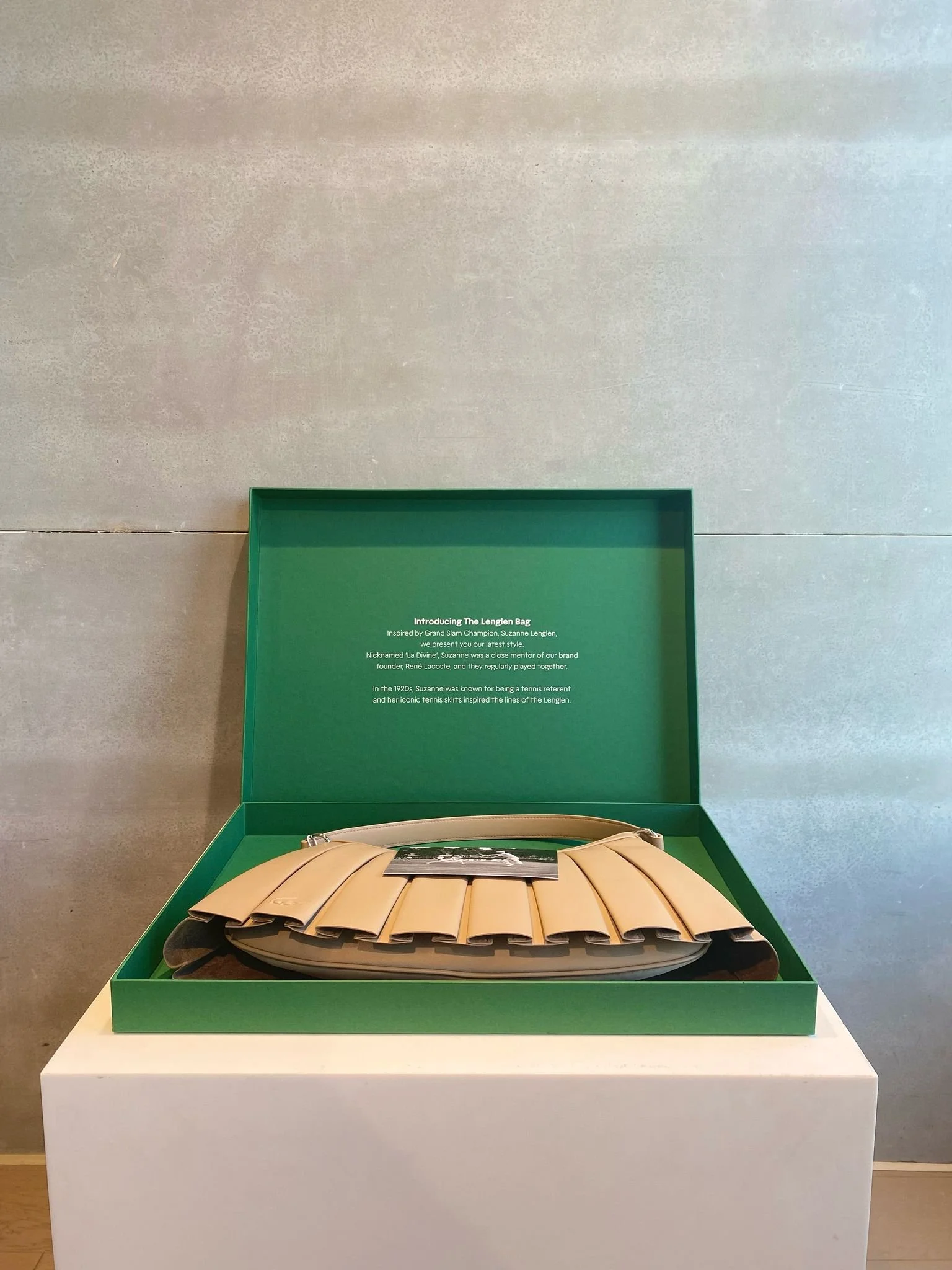 Lacoste x The Lenglen Bag – Influencer Packaging — Bespoke Luxury Packaging