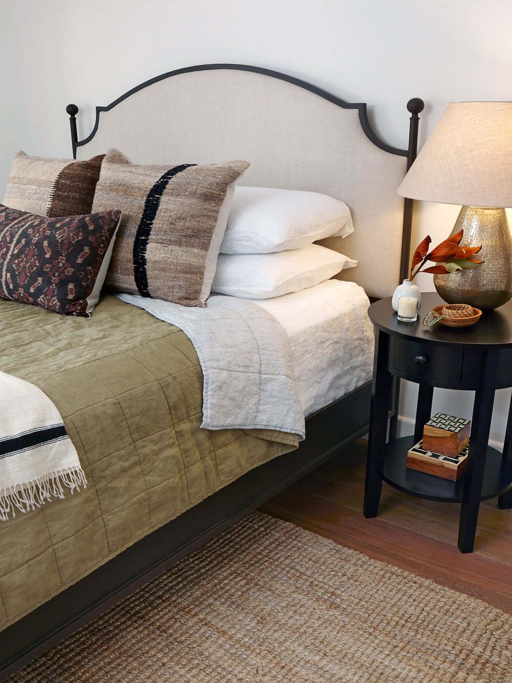 Spanish Style Interior Design Bedroom Refresh in SoCal