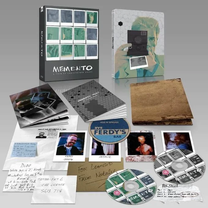 BLU-RAY REVIEW: MEMENTO (LIMITED EDITION BLU-RAY) — The Comic Crush