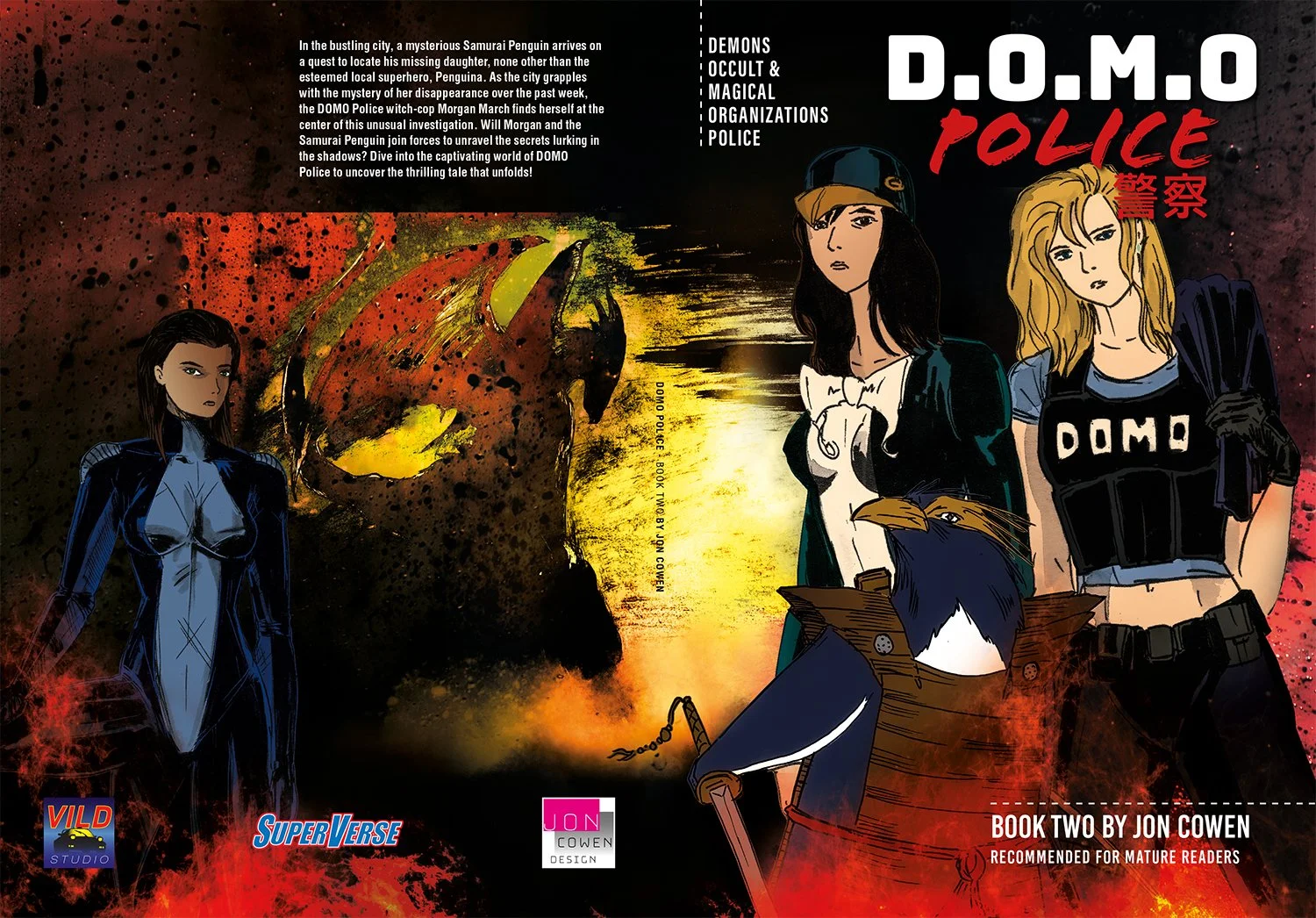 SCRIPT & PENCILS S05 E03: JON COWEN ON THE D.O.M.O POLICE KICKSTARTER ...