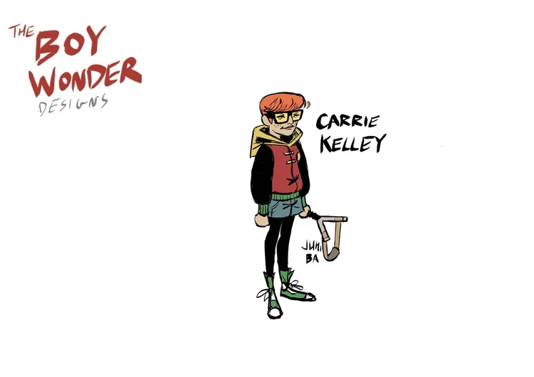 FUTURE COMICS: A LOOK AT JUNI BA'S DESIGNS FOR 'THE BOY WONDER' — The ...