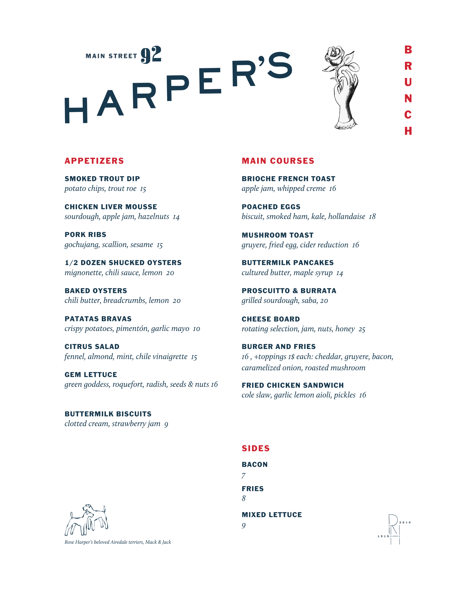 Harper’s Restaurant and Bar - 92 Main St, Dobbs Ferry, NY