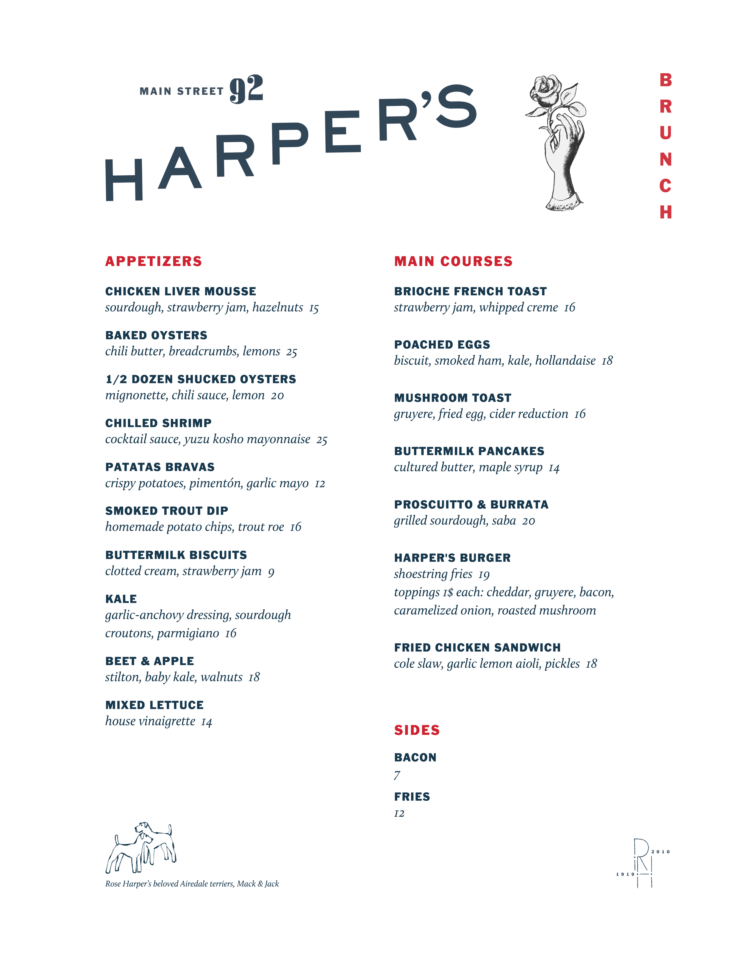Harper’s Restaurant and Bar - 92 Main St, Dobbs Ferry, NY