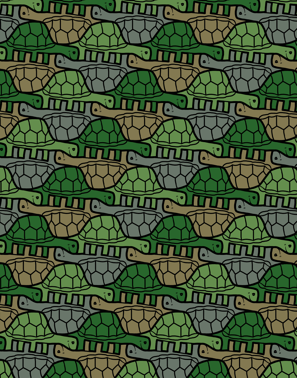 Turtle Tessellation
