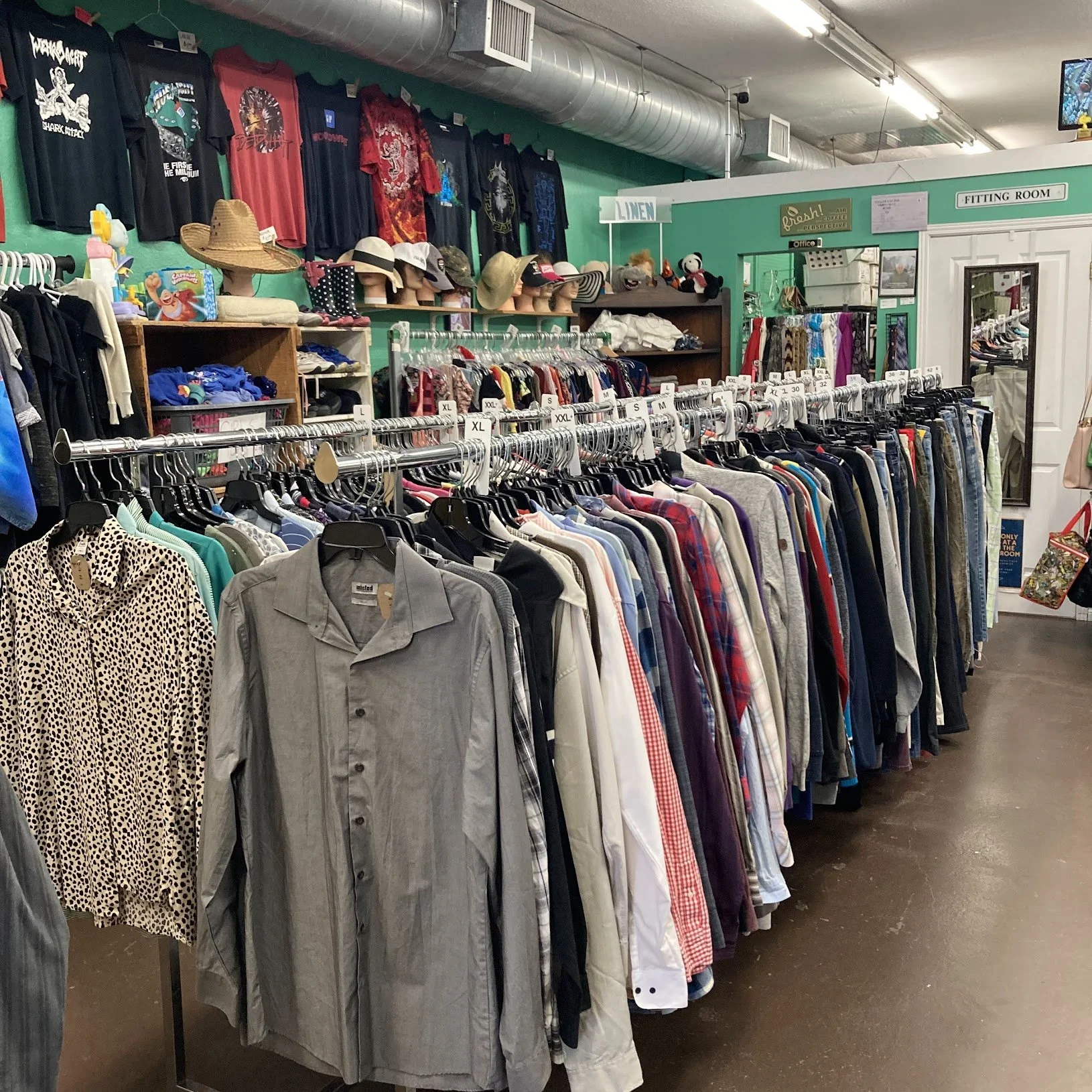 Store Tour — Evergreen Thrift Store