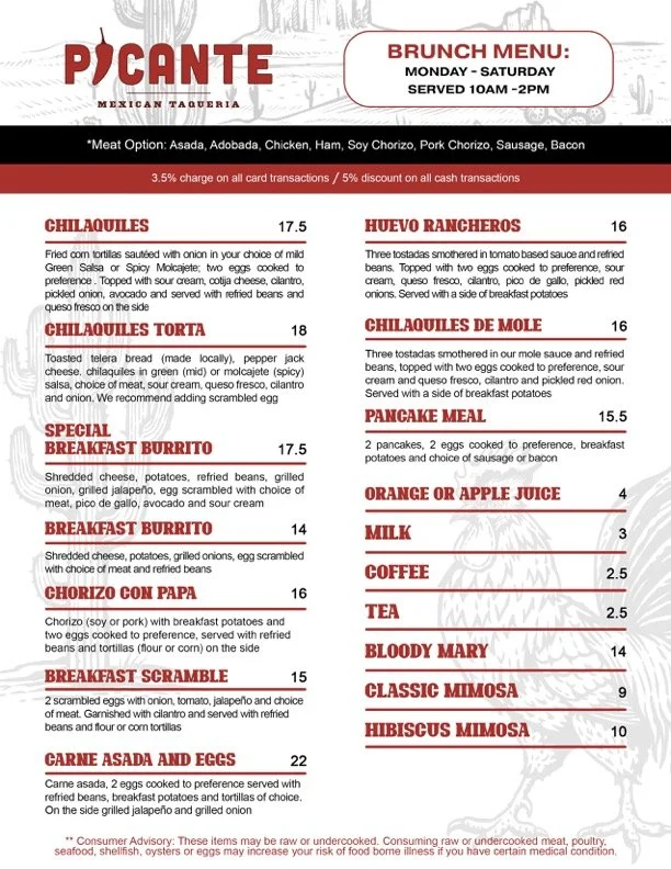 Eat — Picante Mexican Taqueria