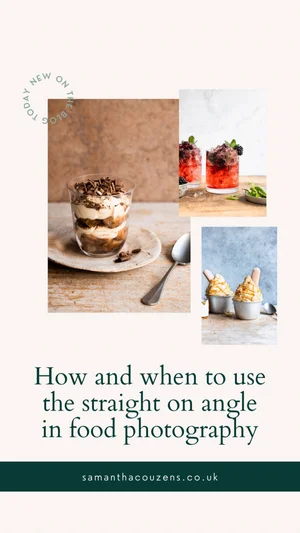 How and when to use the straight on angle in food photography ...