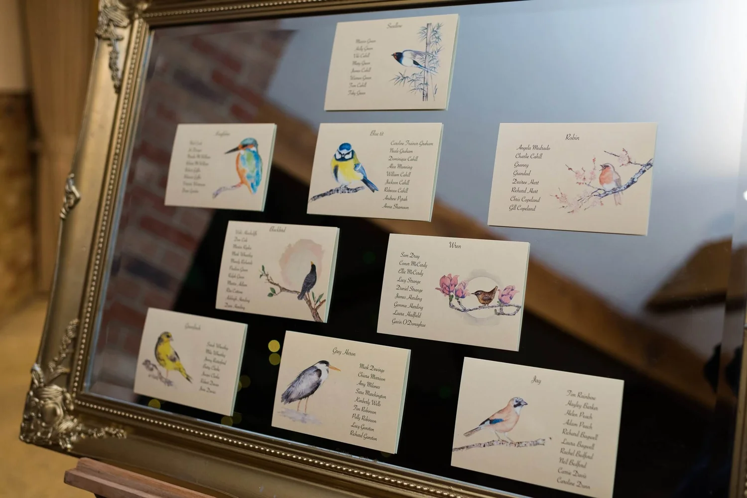Table Plans/Welcome Signs/Run of the Day/Easels — To Have & To Hire ...