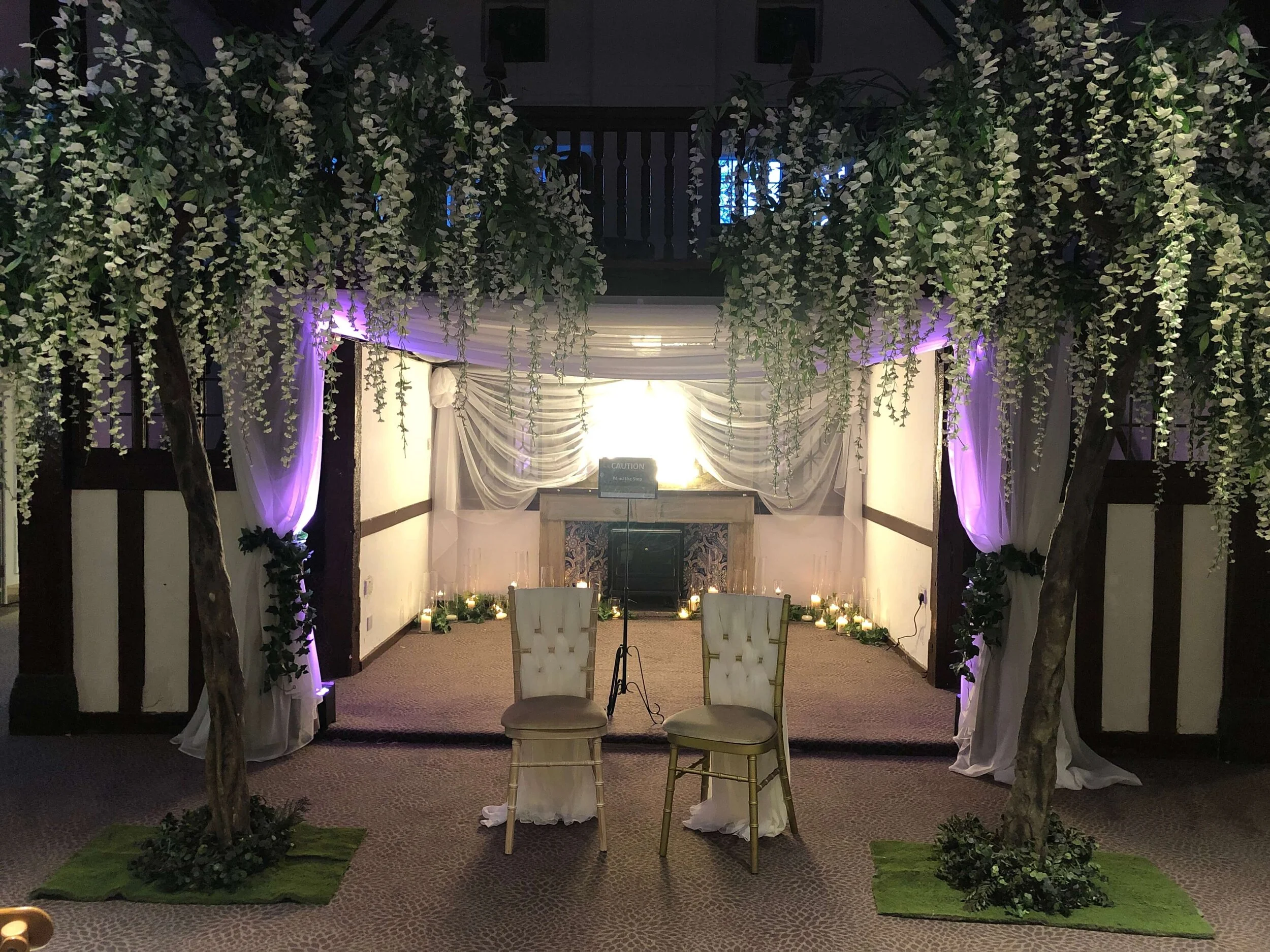 Ceremony/Wall Besoke Draping for wedding, event and parties in sussex ...