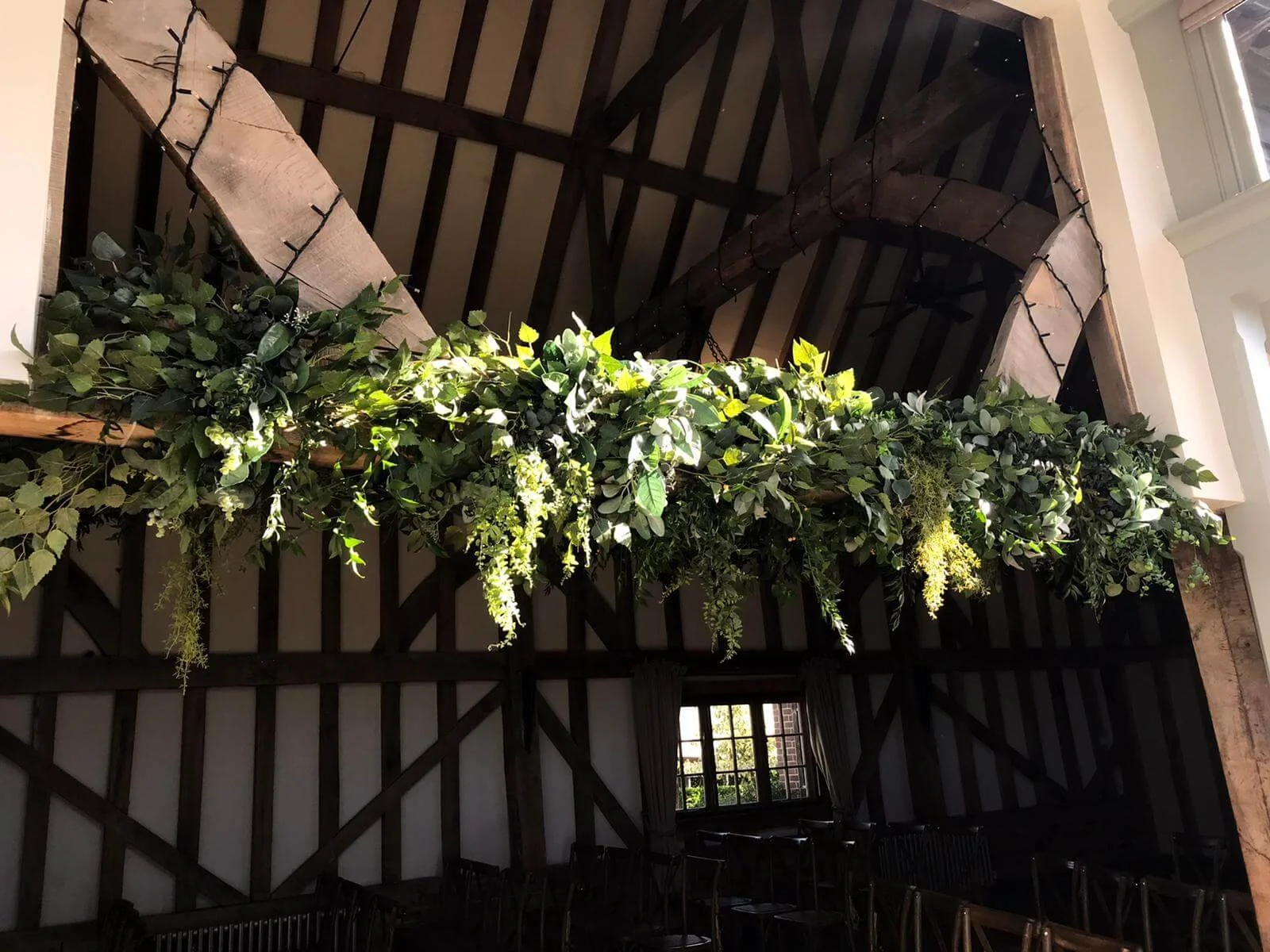 Faux Foliage Ceiling Decoration — To Have & To Hire Events® - Wedding ...