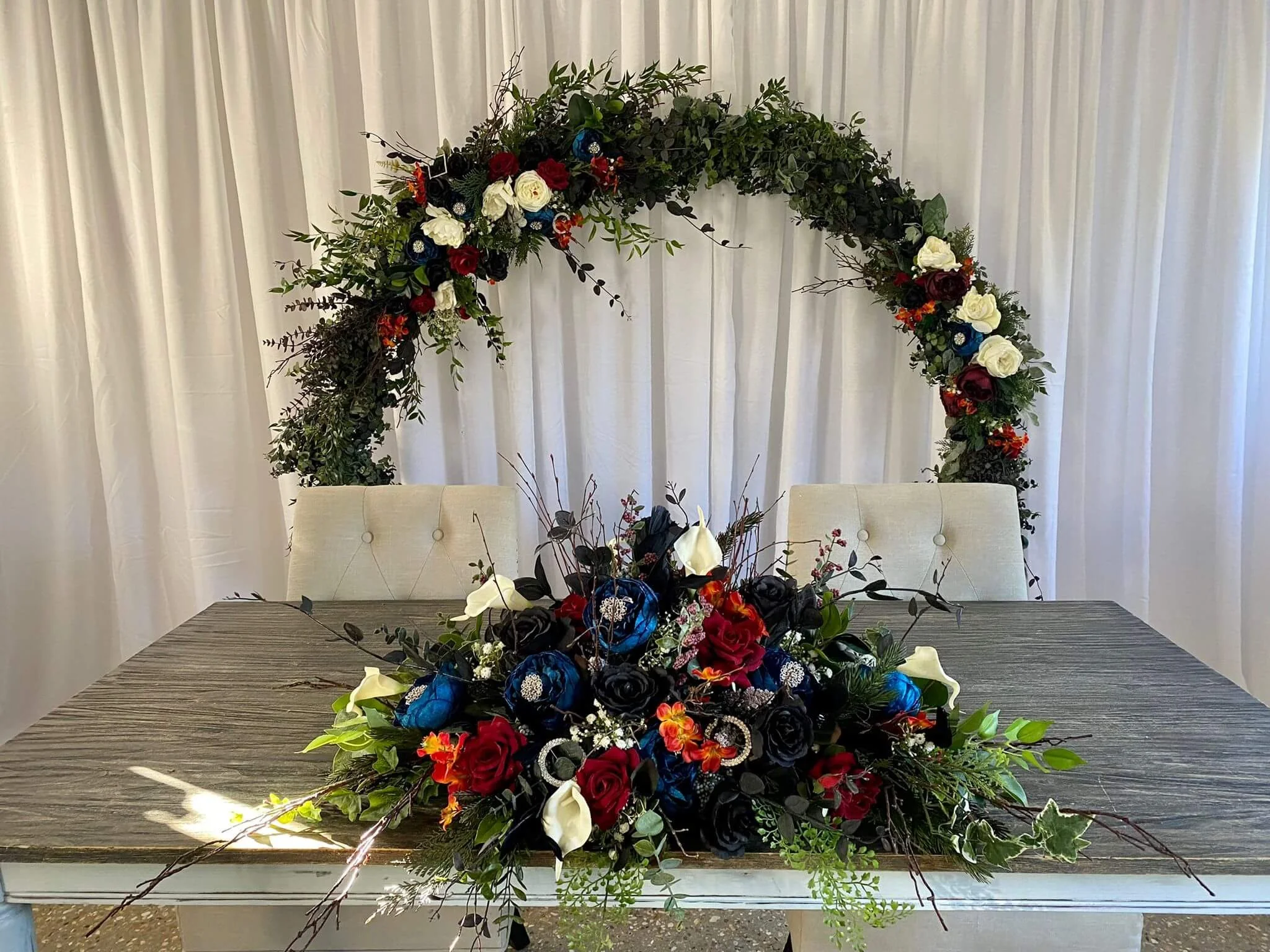 Faux Flower Decoration for tables — To Have & To Hire Events® - Wedding ...