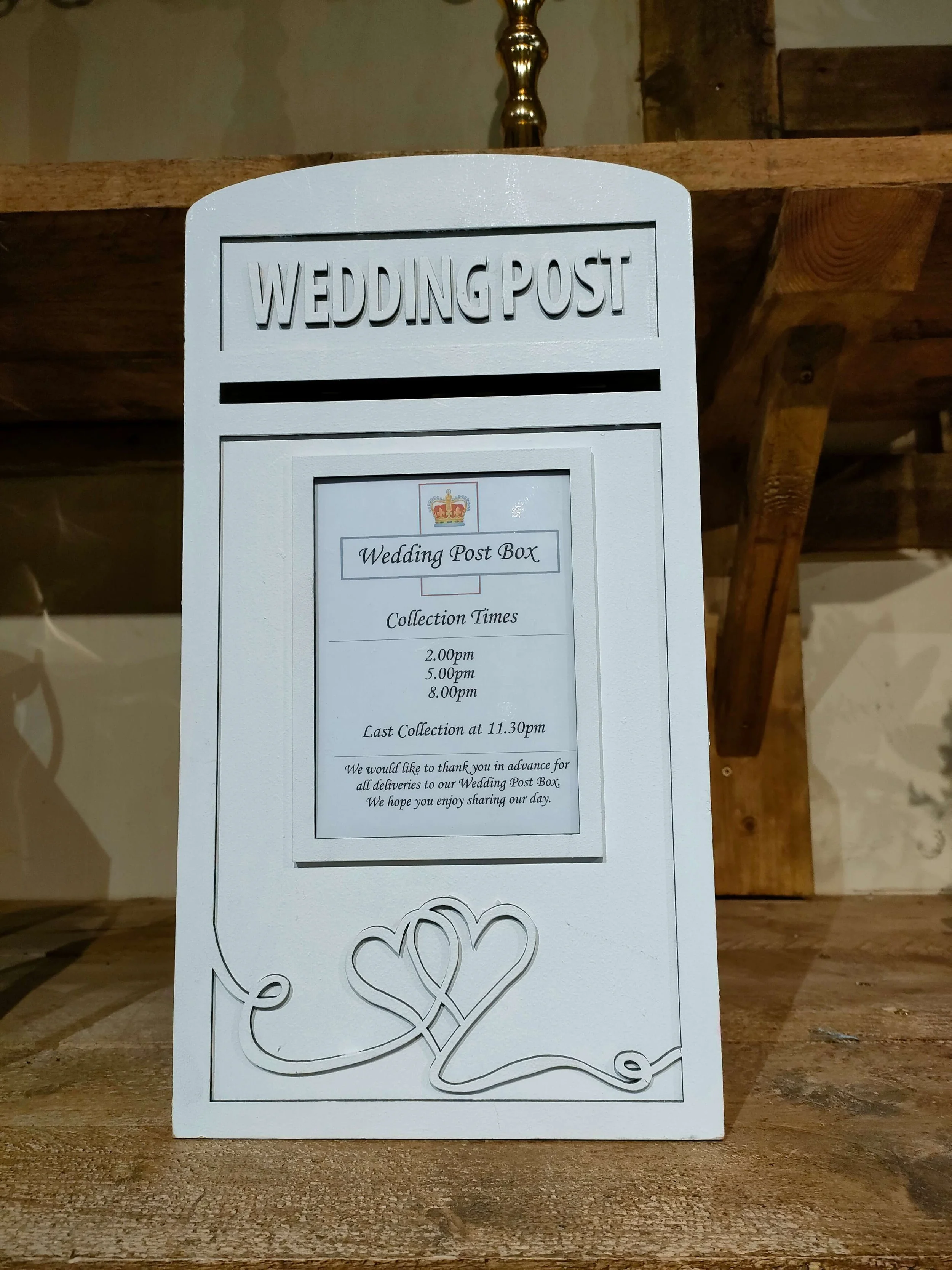 Post Box, Wedding Post Box, Postal Box Hire in Sussex, Surrey, Kent ...