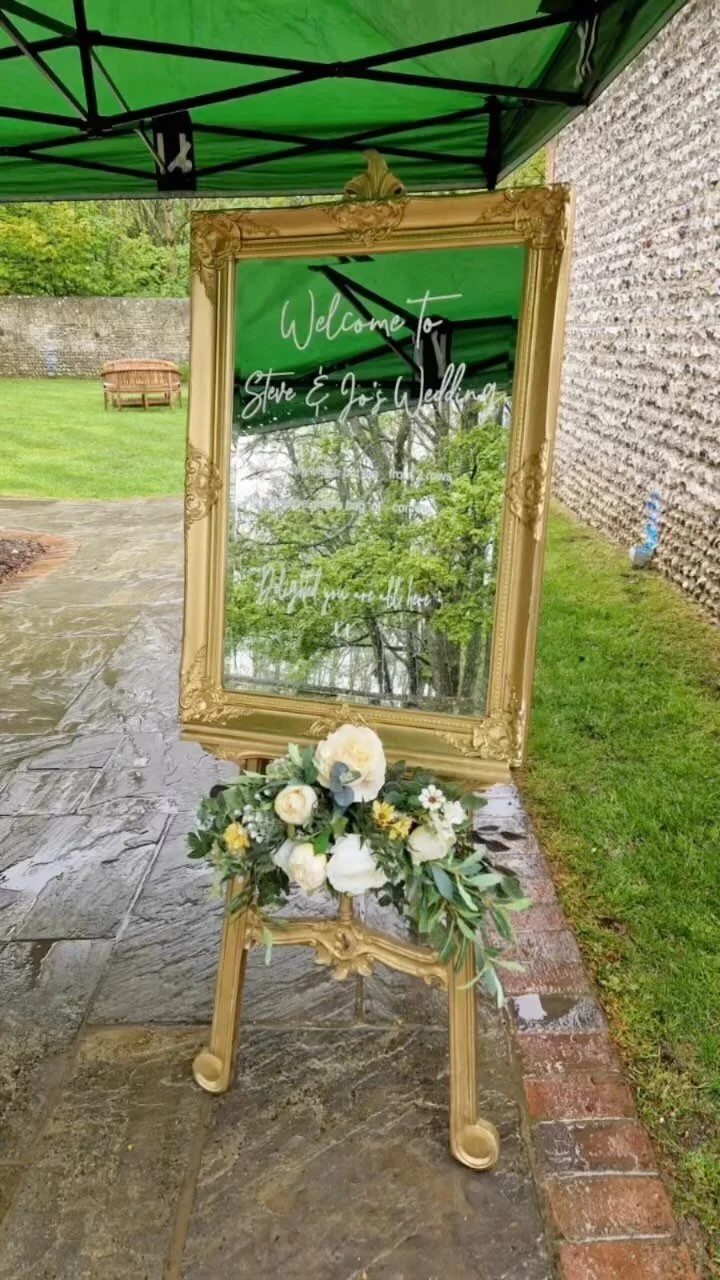 Table Plans/Welcome Signs/Run of the Day/Easels — To Have & To Hire ...