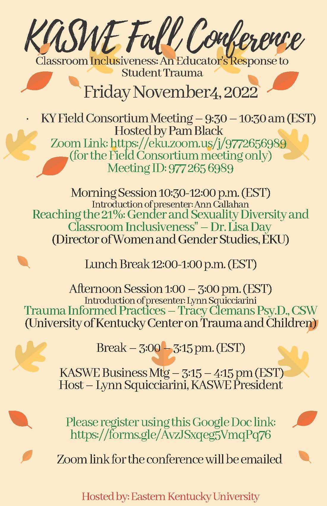 KASWE Conference — KASWE