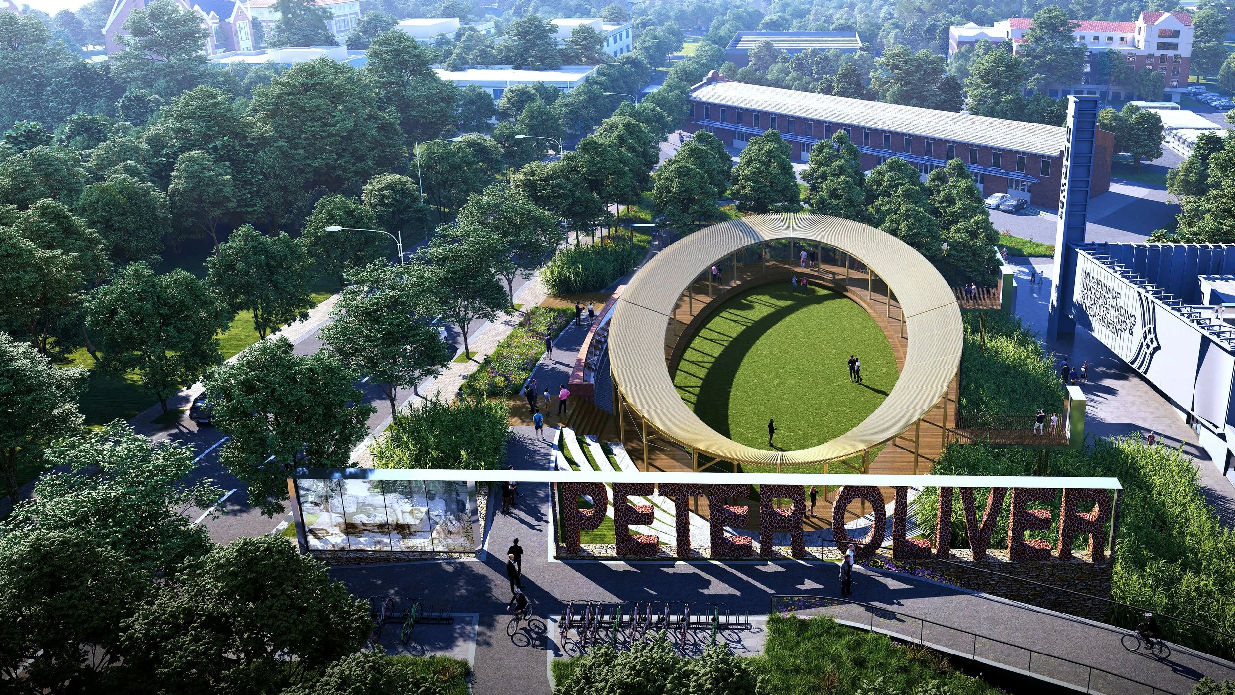 PETER OLIVER PAVILION GALLERY — Creative Corridors Coalition