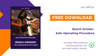 Download Your Free Bench Grinder Safe Operating Procedure