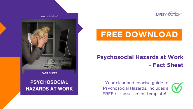Download Your Free Psychosocial Hazards at Work Fact Sheet