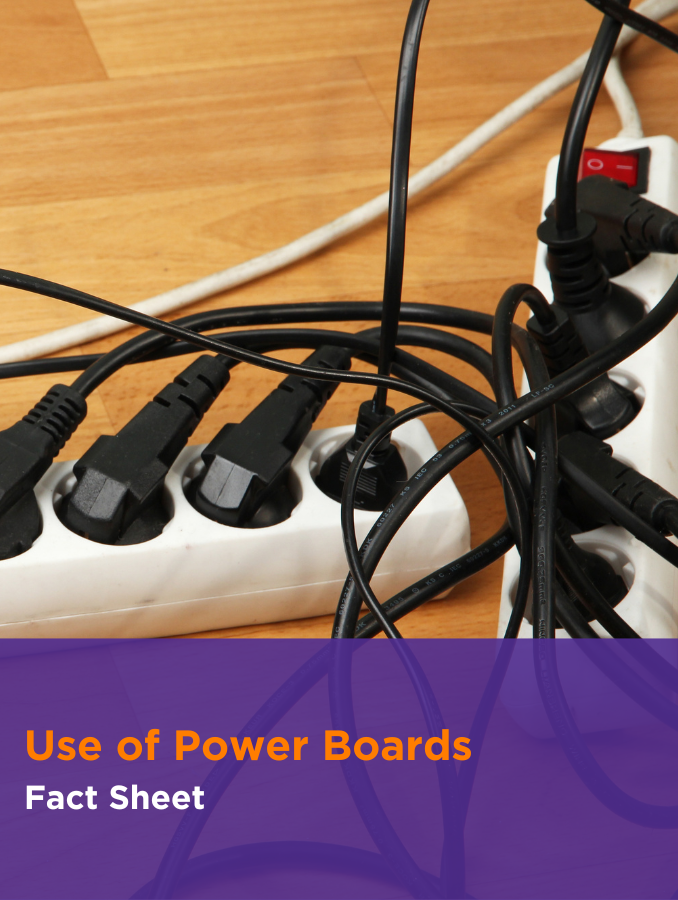 Fact Sheet - Use of Power Boards — Safety Action