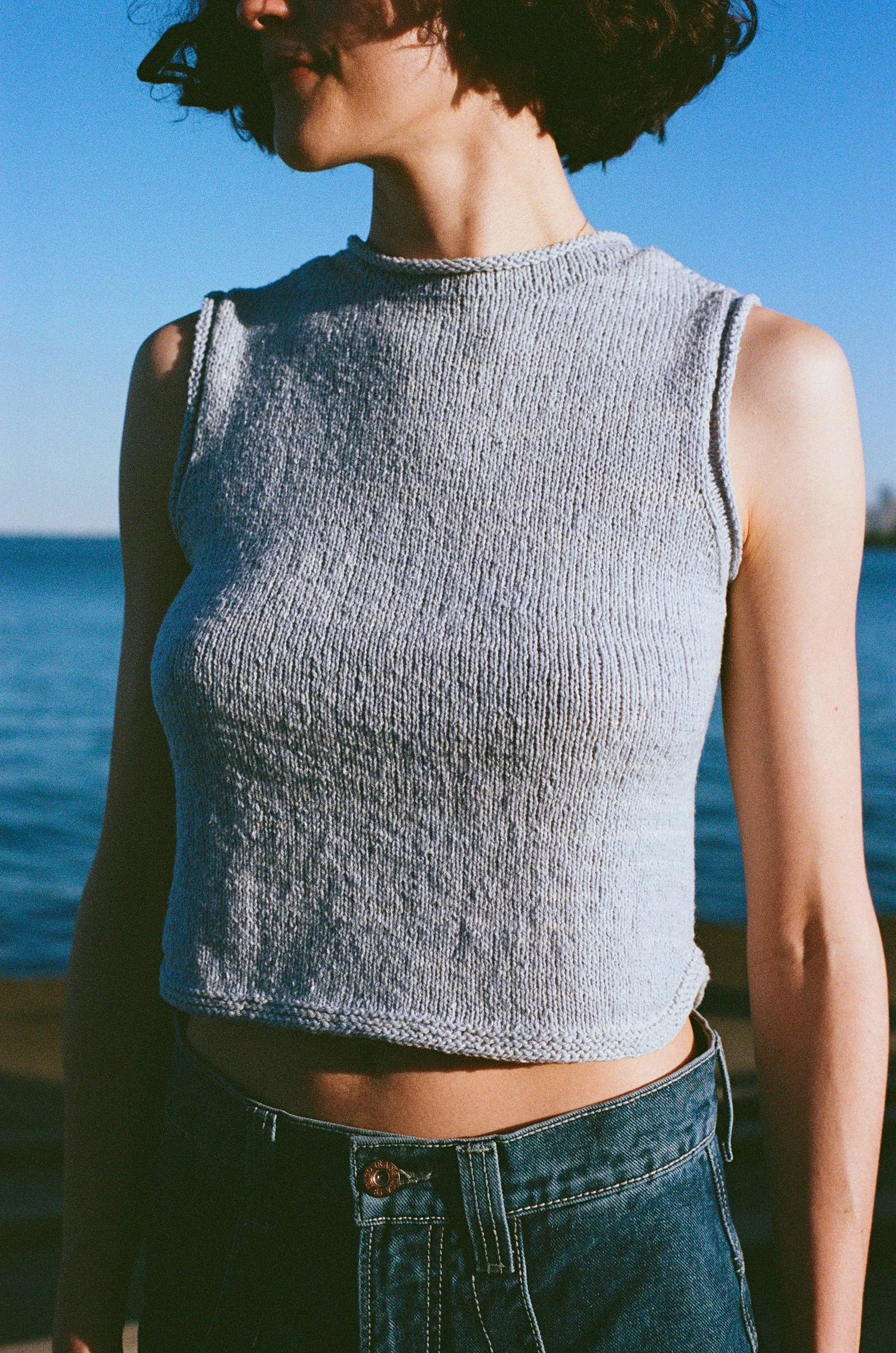 Rolled Edge Tank — Jessie Maed Designs