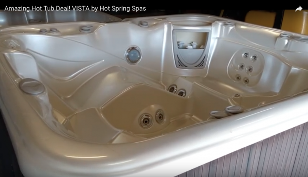 SOLD! 2009 Hot Spring® Vista — Monterey Hot Tubs