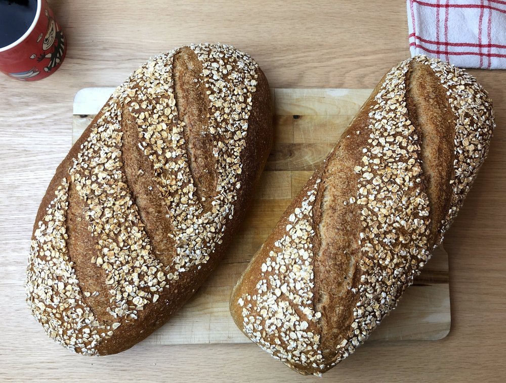 Grovt Havrebrød | Oppskrift — Brødhue