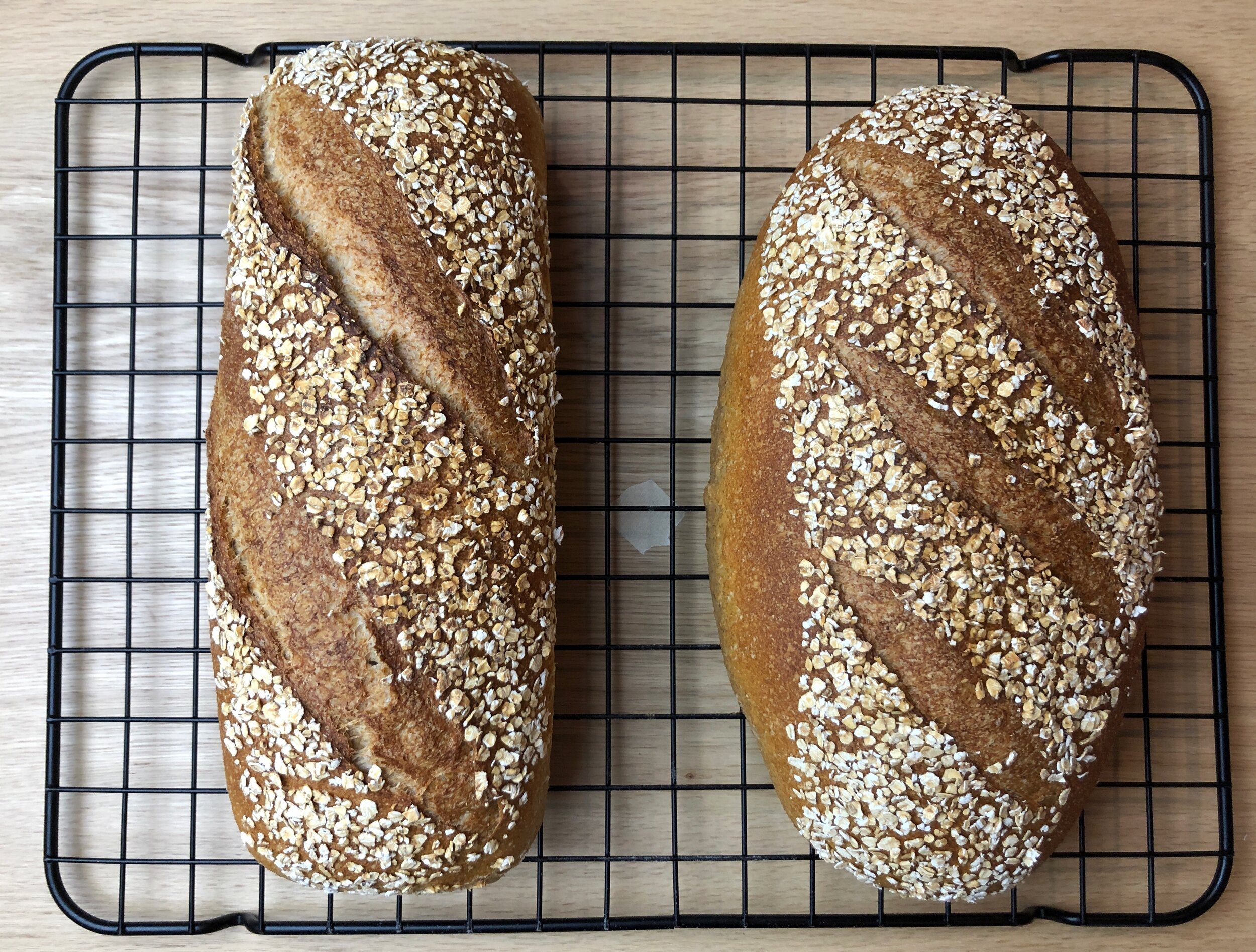 Grovt Havrebrød | Oppskrift — Brødhue