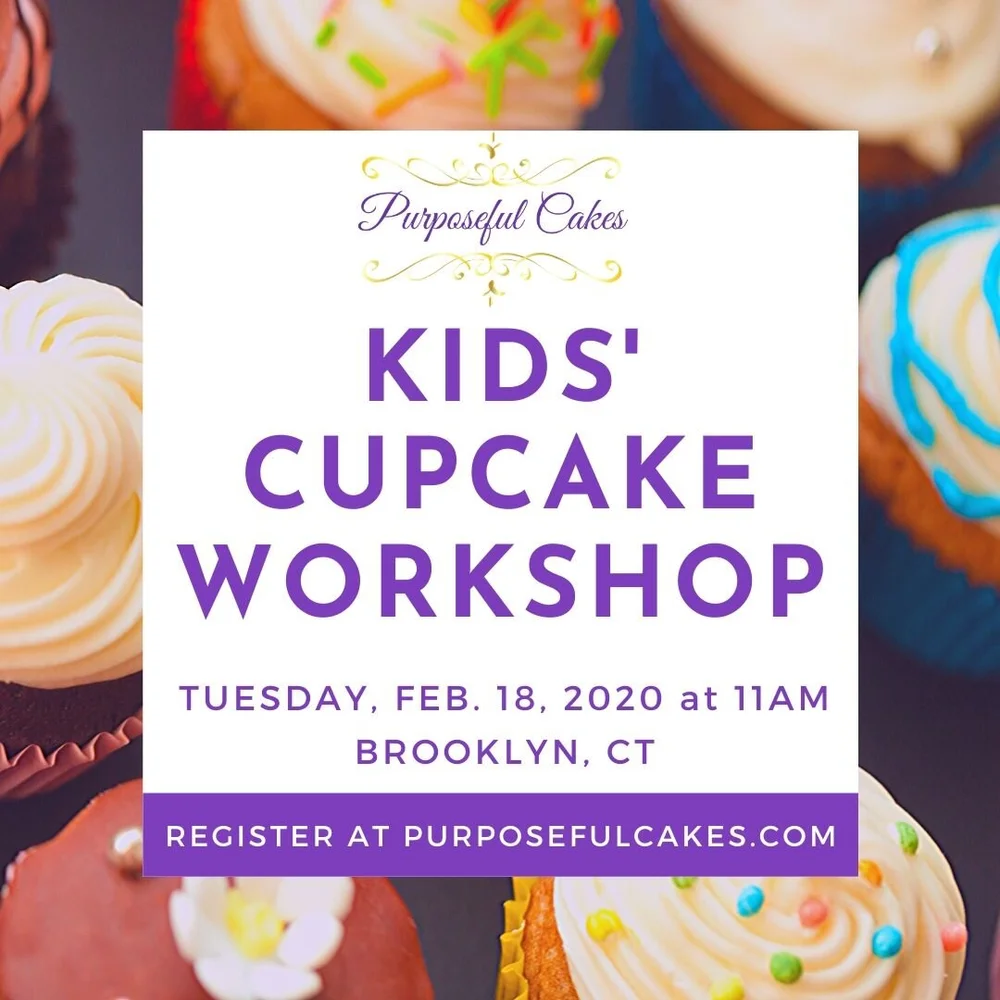 Feb. 18, 2020: Kids' Cupcake Decorating Workshop — Purposeful Cakes ...