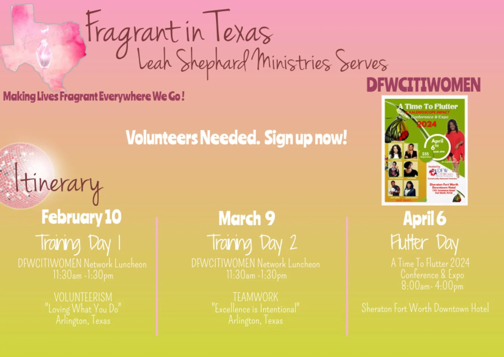 Fragrance Conference — Leah Shephard Ministries