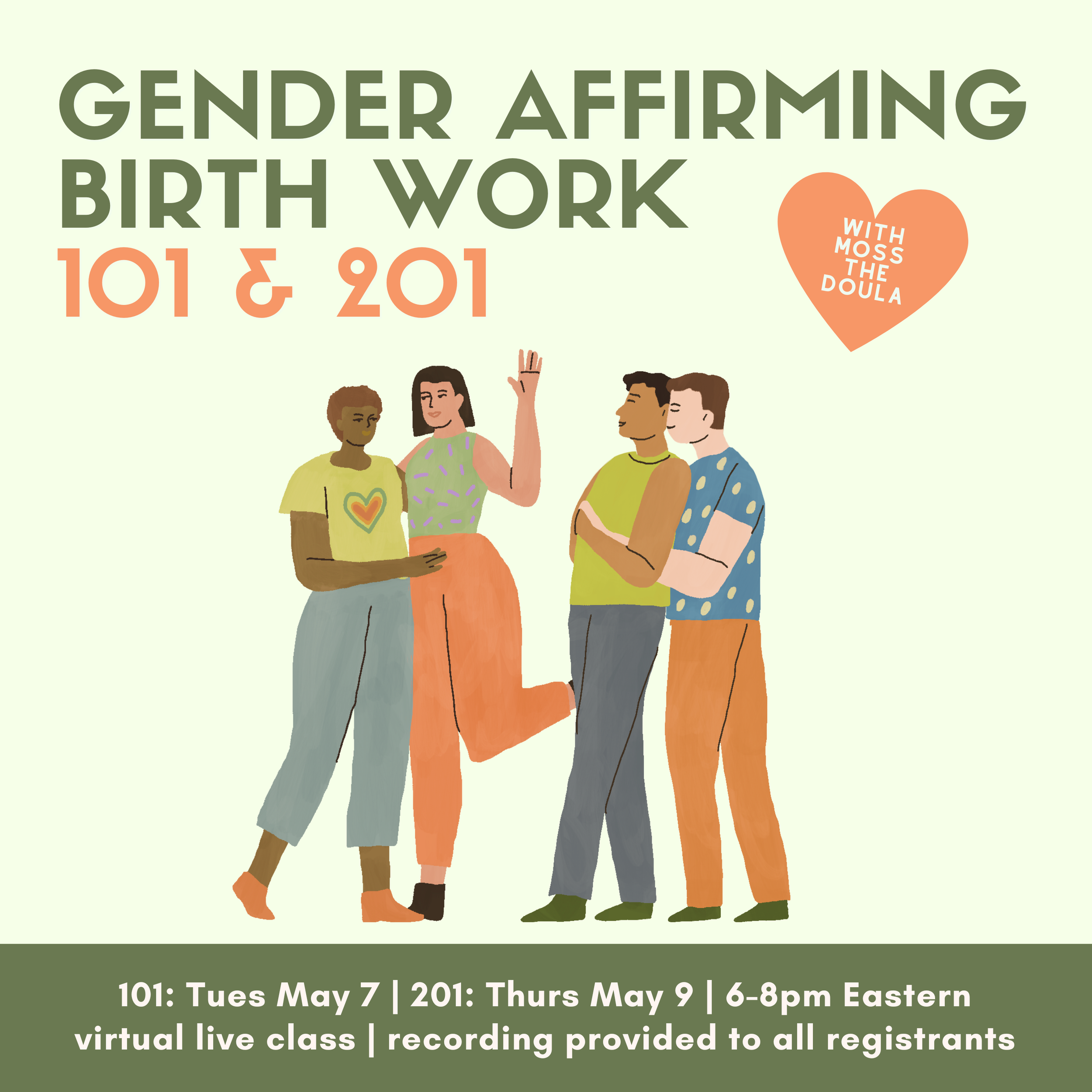 Birthworker Trainings — Moss the Doula