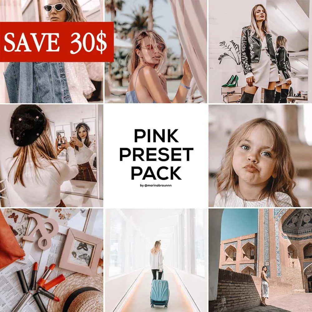 BRAUN PRESETS / Fashion Travel Lightroom Presets / Instagram Filters ...