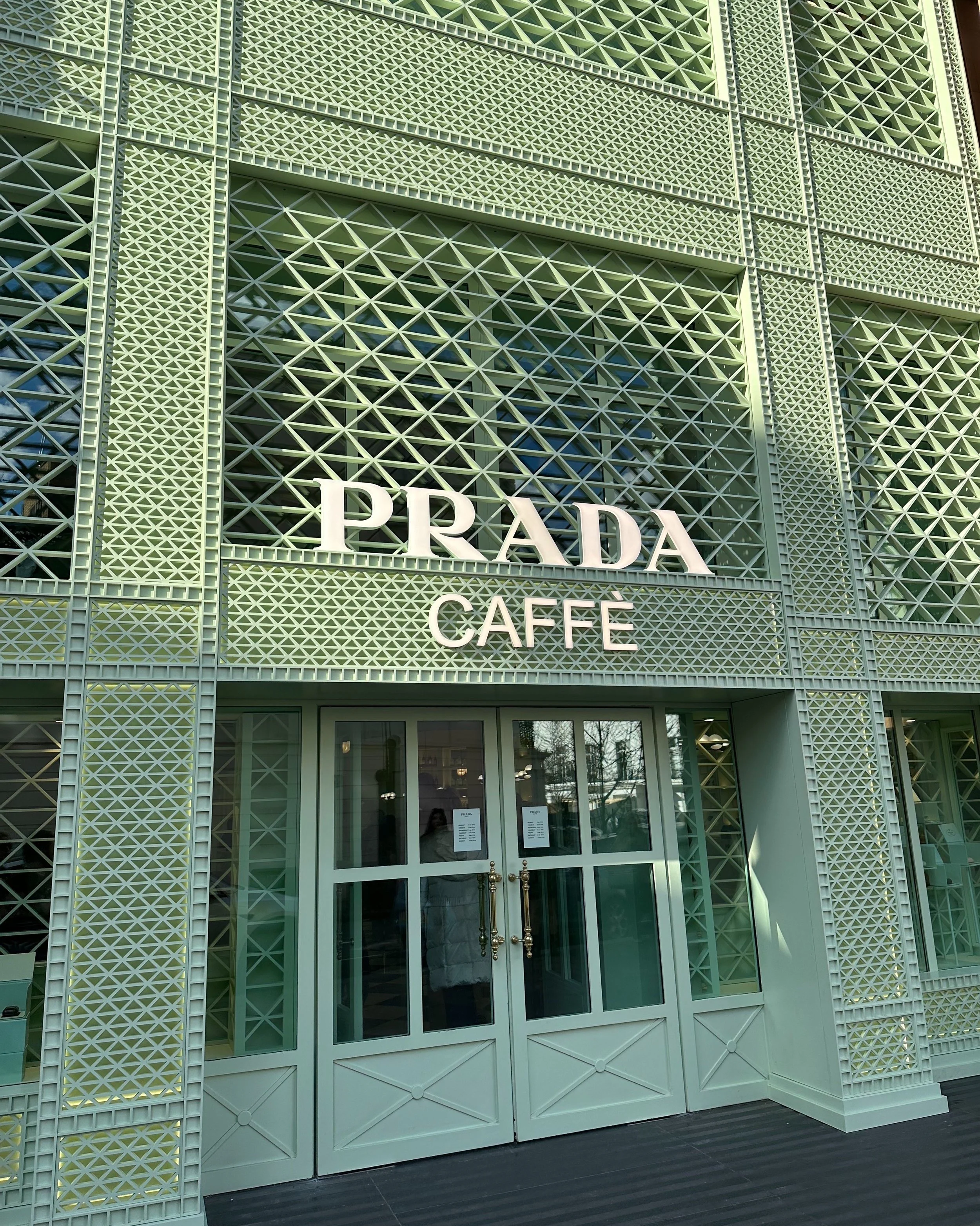 Indulging in the Luxurious Experience of Prada Caffè at Harrods — TWENTY4SEVENTRENDS - London ...