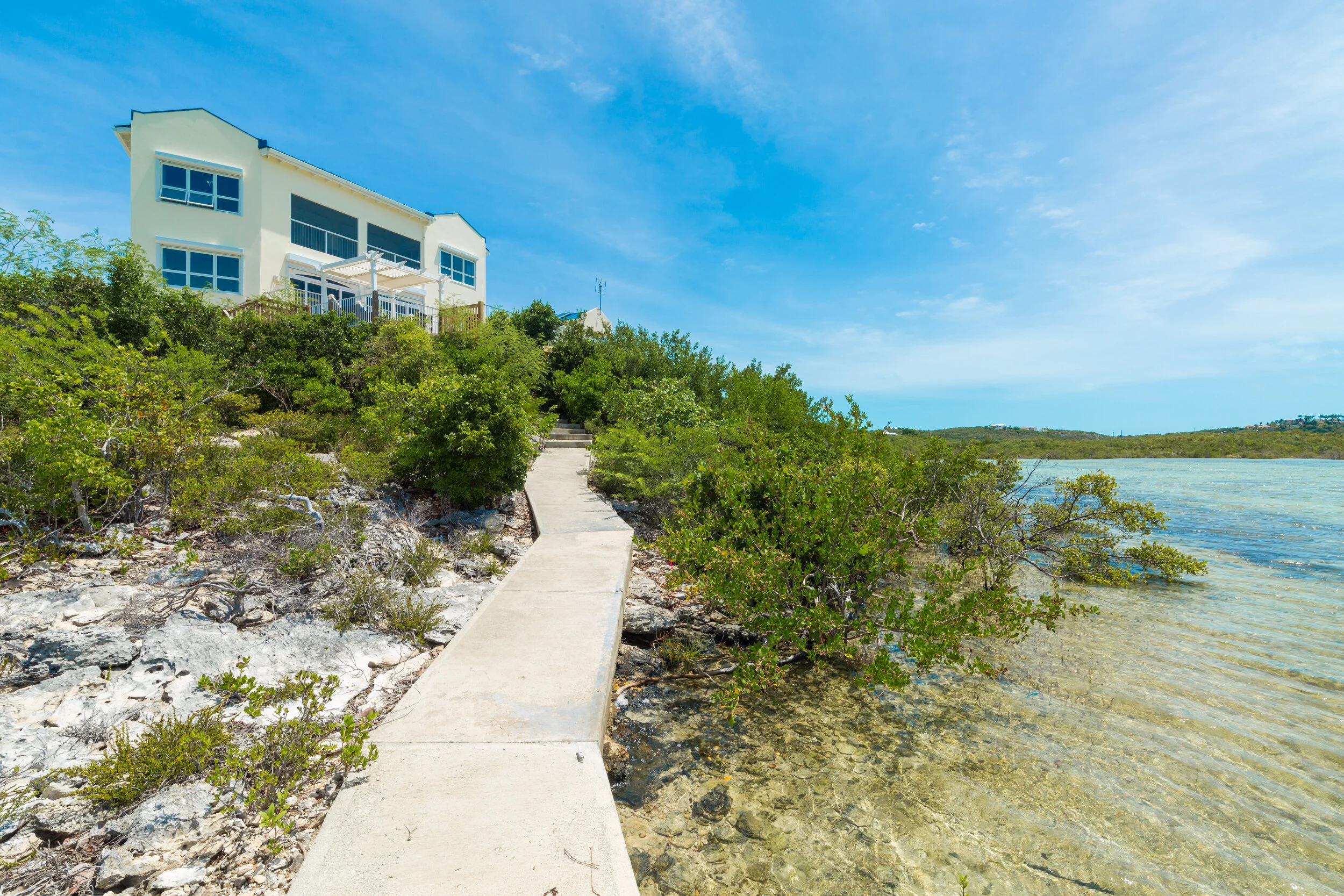 French Cay Villa on Turtle Lake