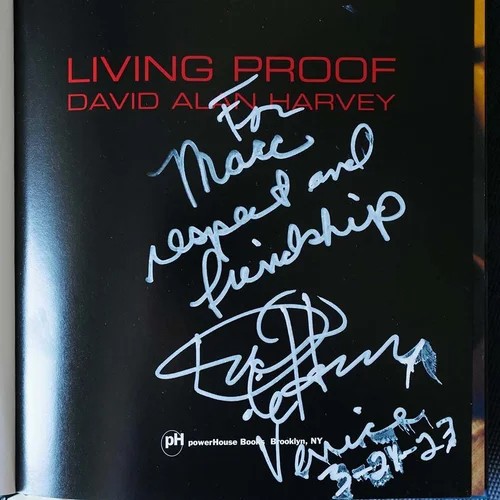 "Living Proof" signed copy by David Alan Harvey — Marc De Tollenaere