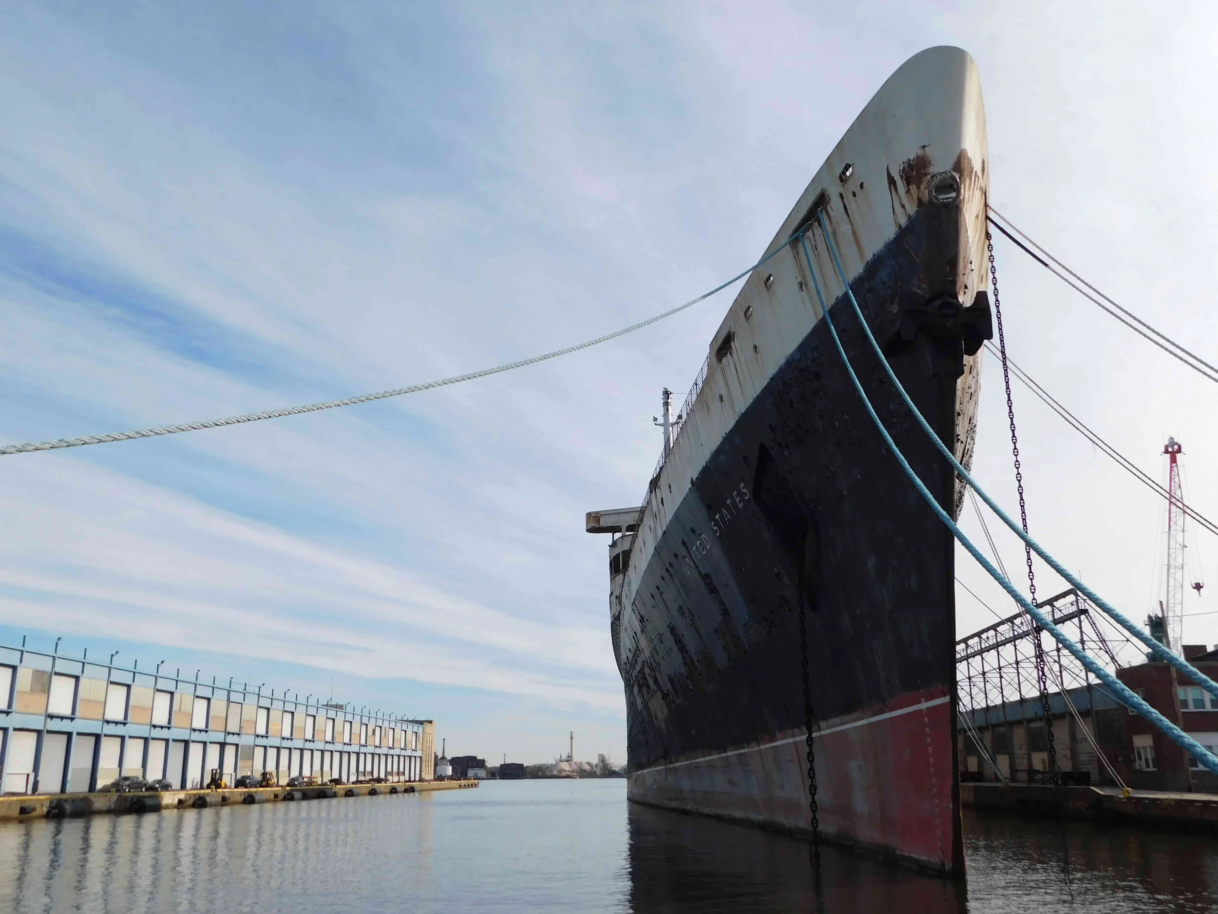 Climbing Aboard the Big U with Supporter Wayne Yanda — SS United States ...