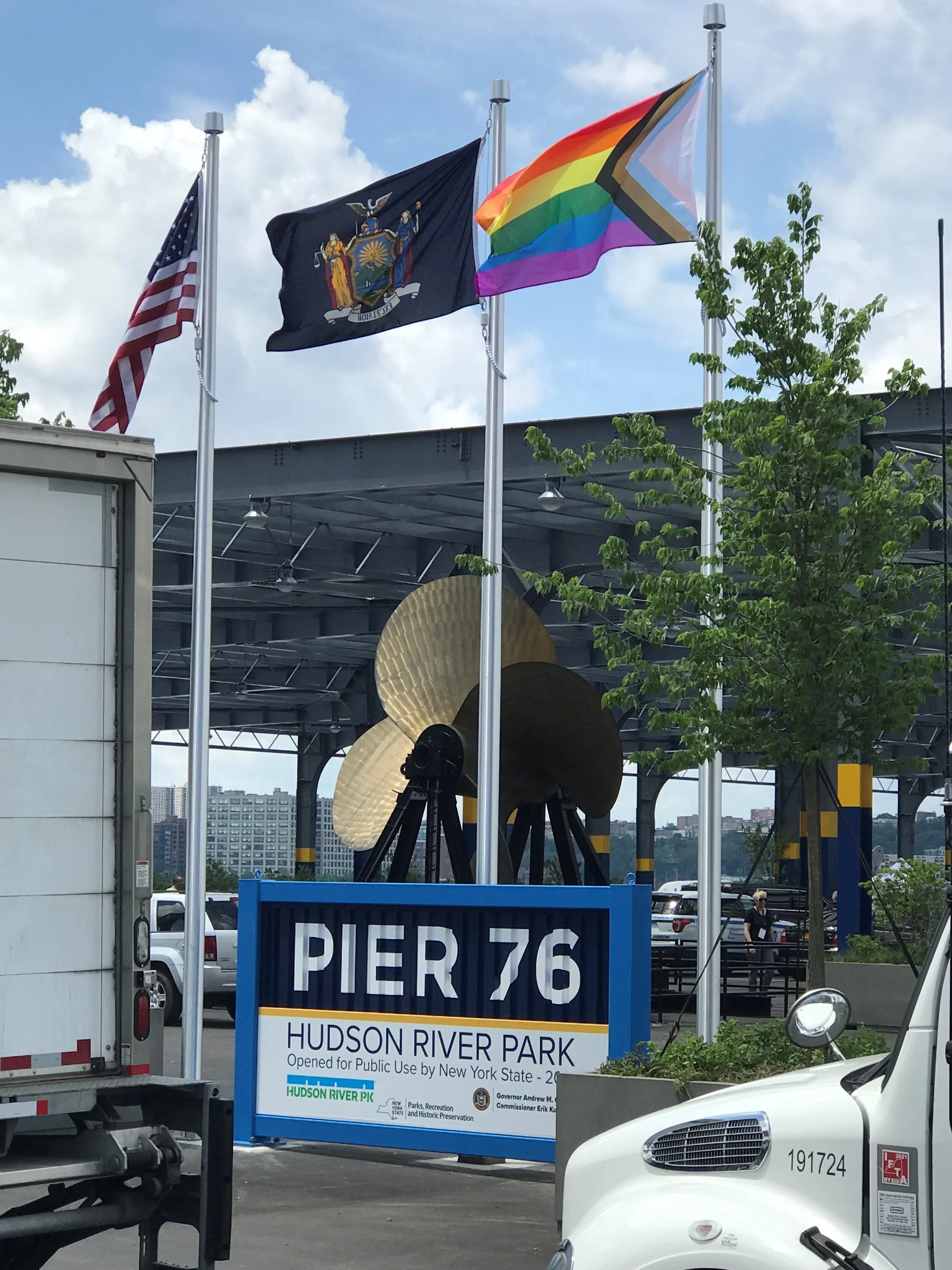 SS United States' Propeller Now The Centerpiece of NYC Pier 76 — SS ...