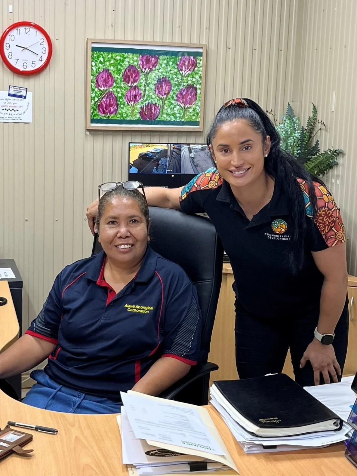 Visiting Minyerri in the Northern Territory to talk about training and ...