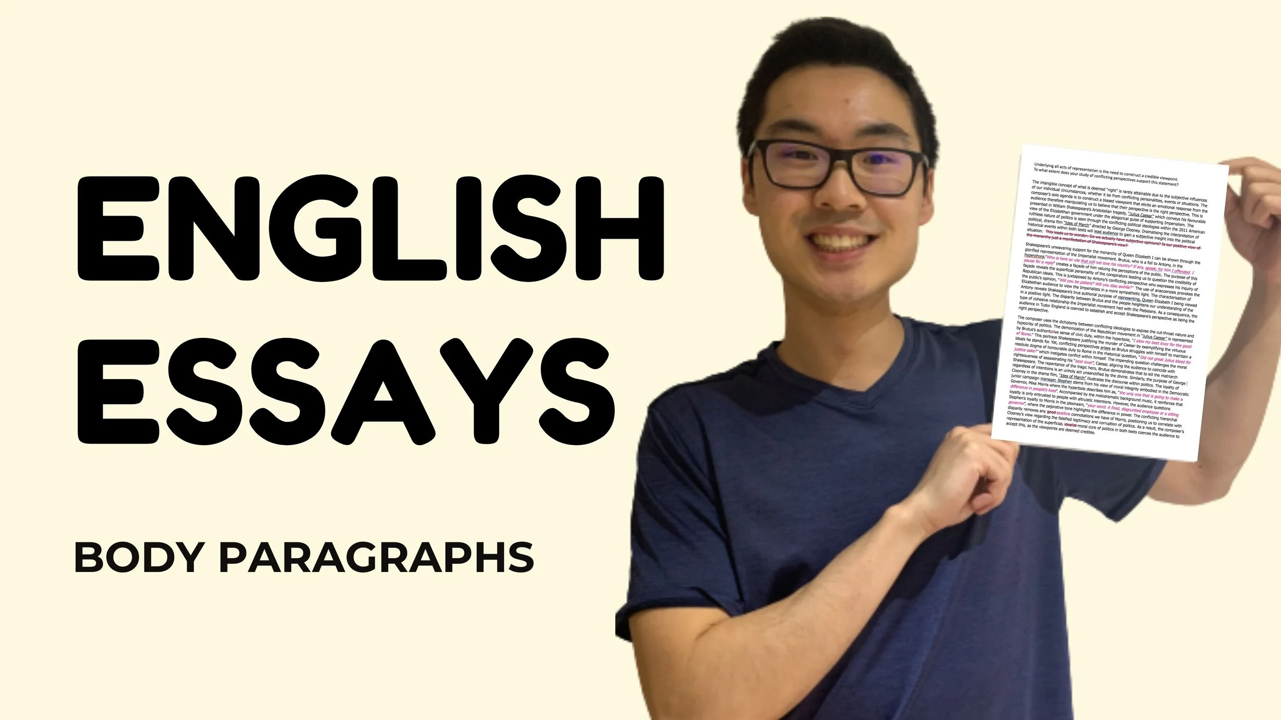 How to Write the BEST Body Paragraphs in English Essays — Bing's Academy