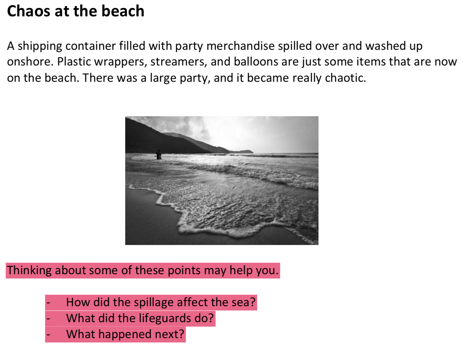 2021 Selective Exam – Writing Task Analysis — Bing's Academy
