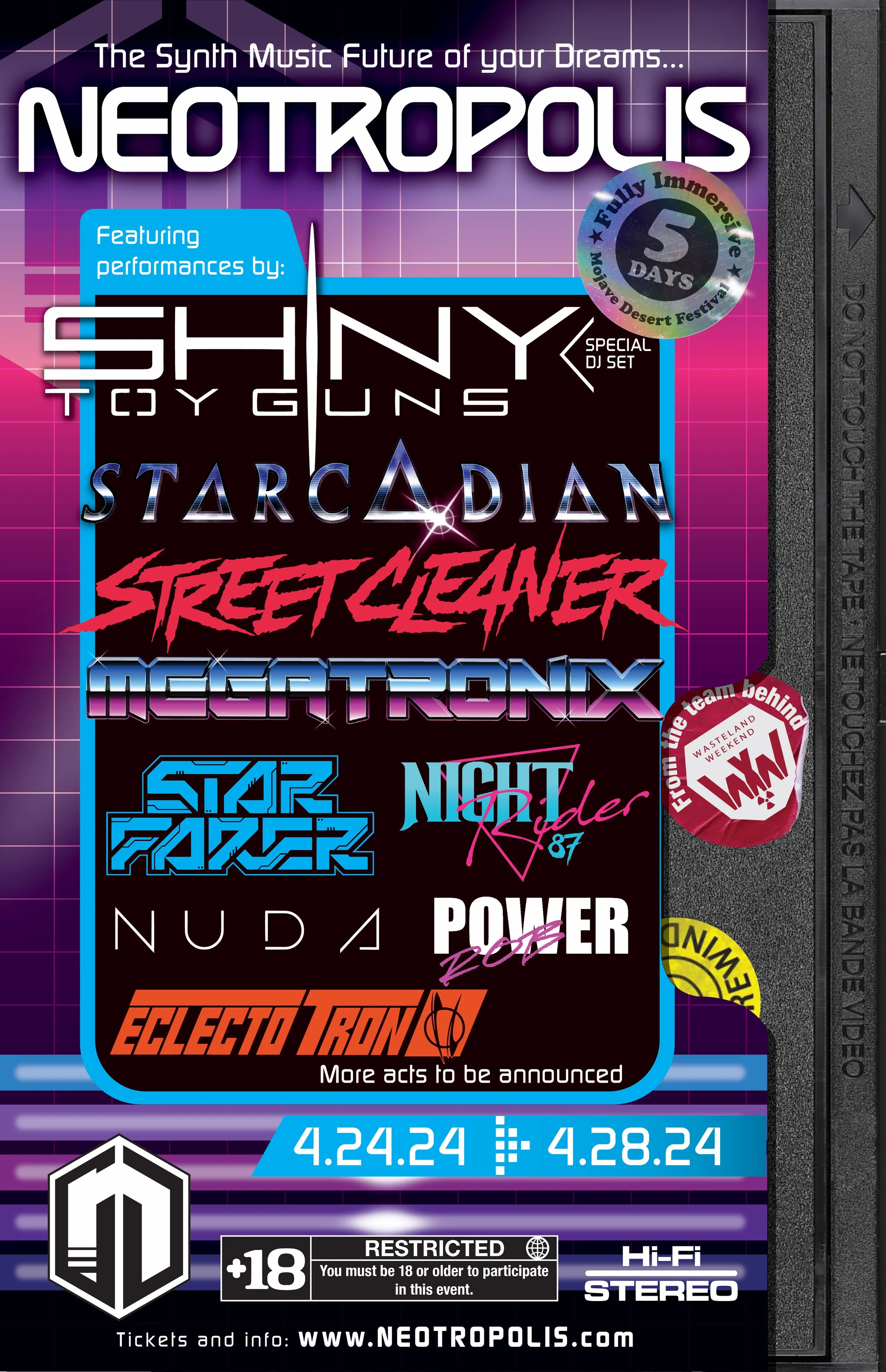 Entertainment — NEOTROPOLIS