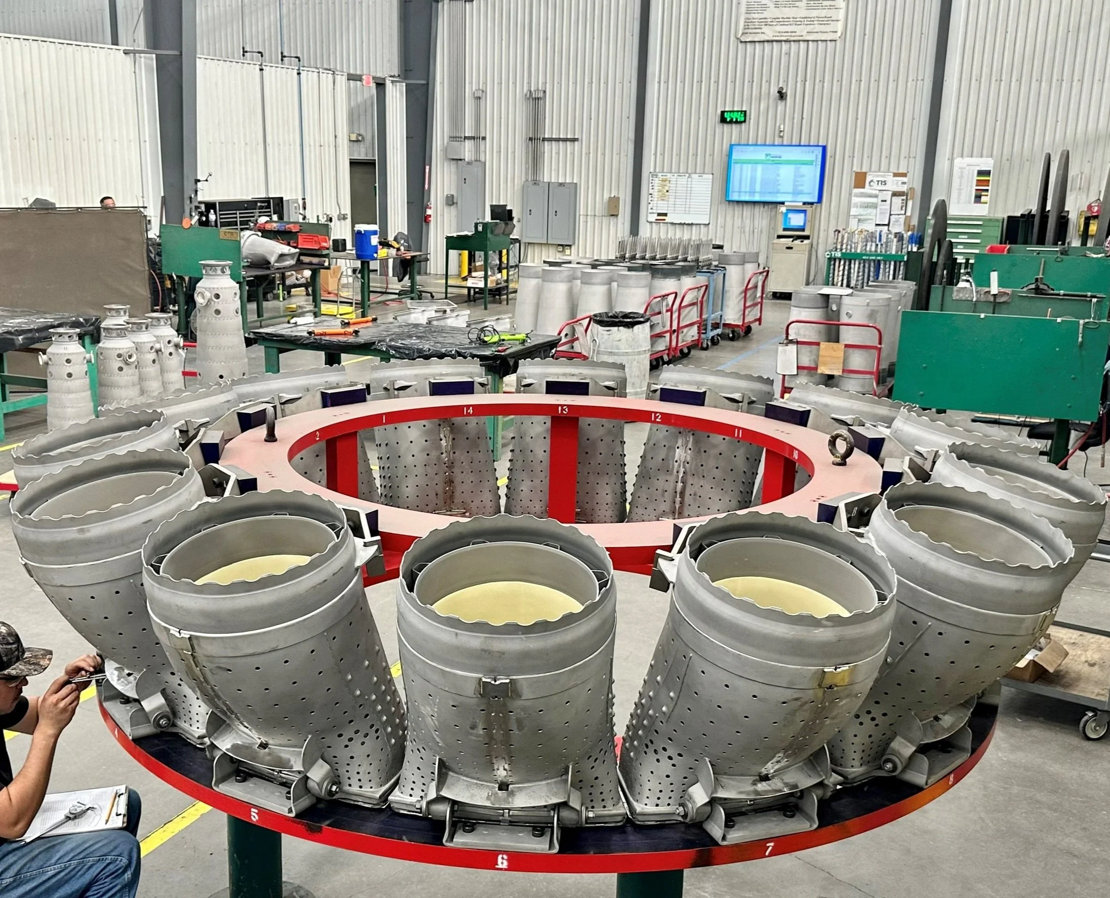 Industrial Gas Turbine Component Repair — TRS Services