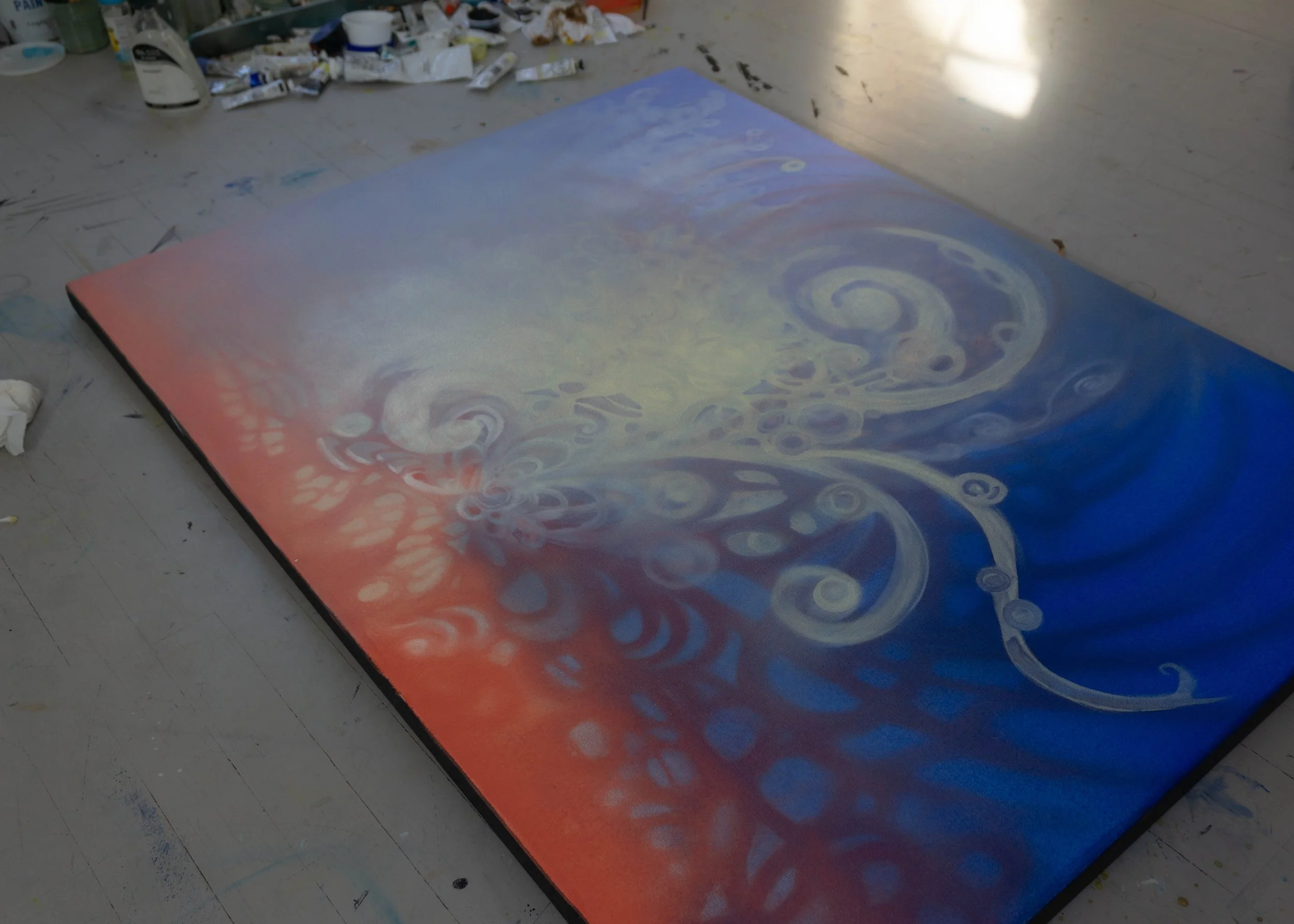 Commission Reveal: Flourish — Siobhan Bedford Artist - Abstract ...