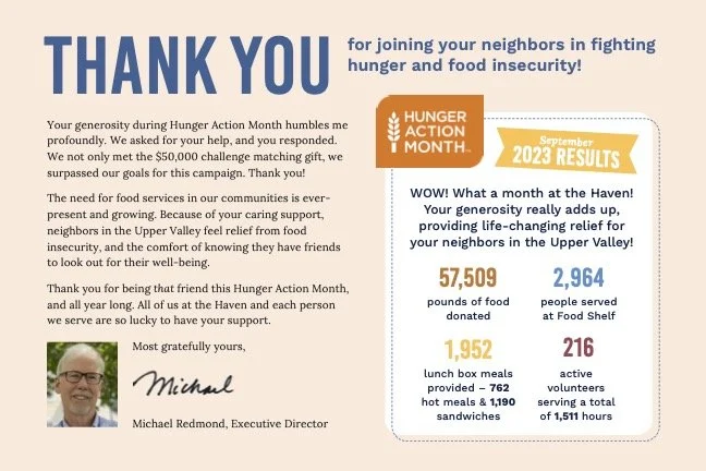"Mommy? What's a donor impact report?" — Tom Ahern Communications