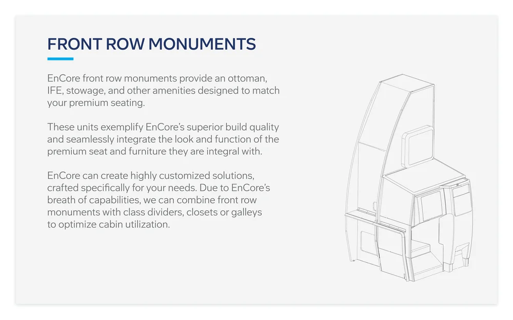 Front Row Monuments — EnCore.