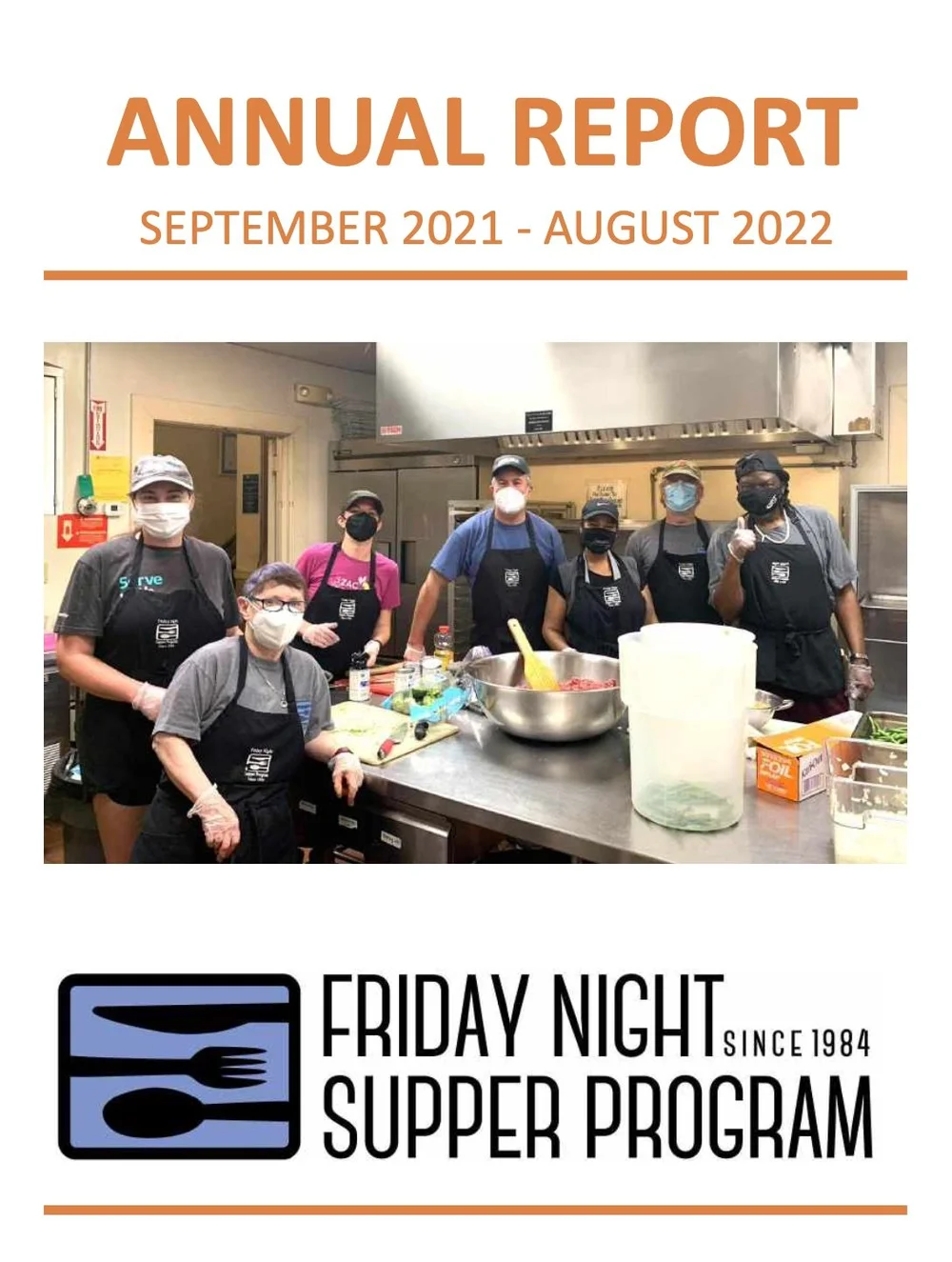 Annual Report — Friday Night Supper Program
