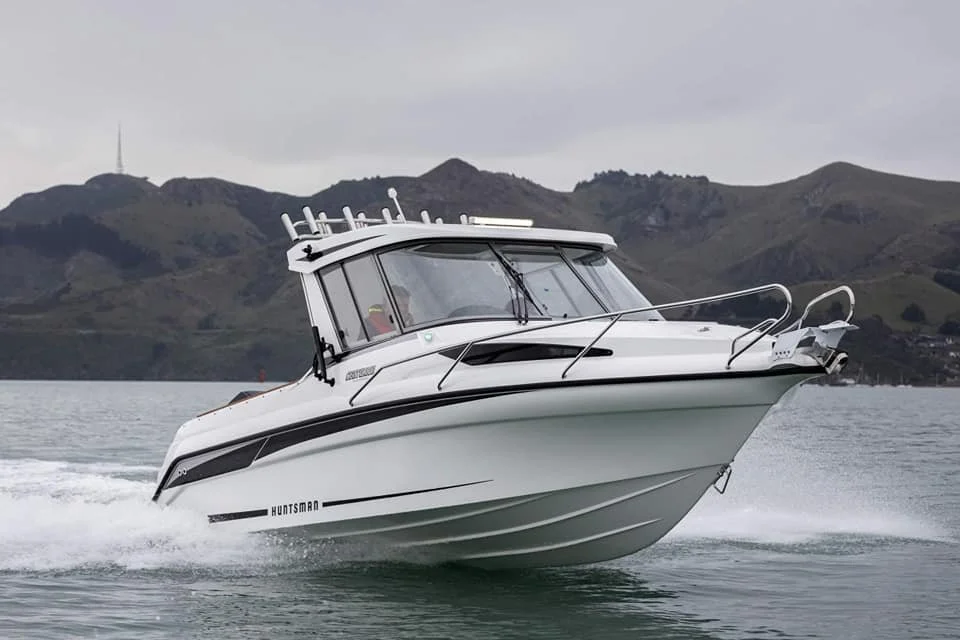 We manufacture quality, superior performing powerboats — Huntsman Boats
