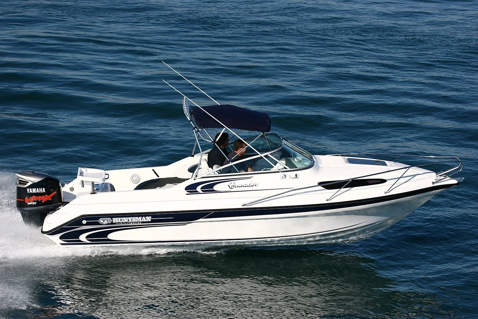 Crusader is a Superb Performance Powerboat — Huntsman Boats