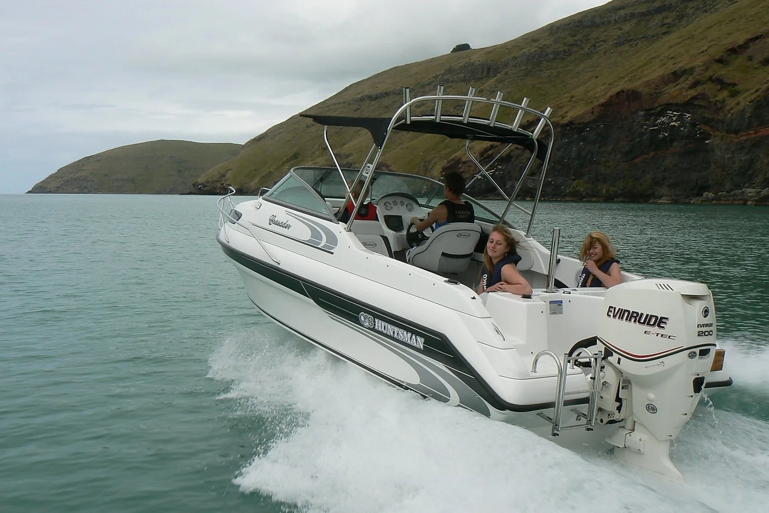 Crusader is a Superb Performance Powerboat — Huntsman Boats
