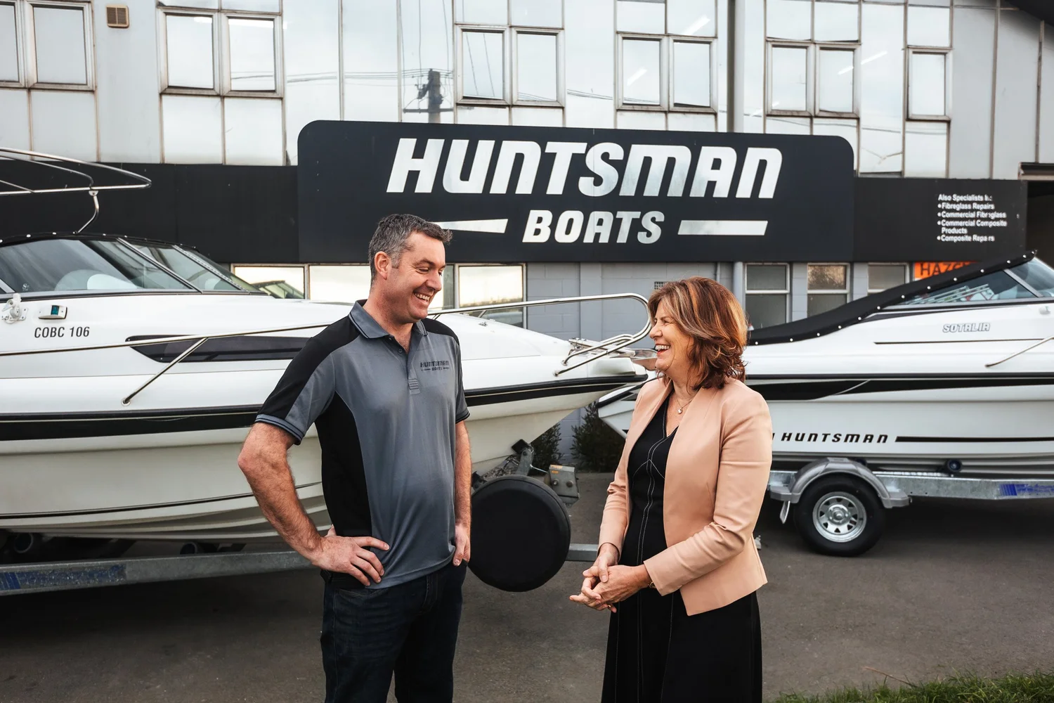 We manufacture quality, superior performing powerboats — Huntsman Boats